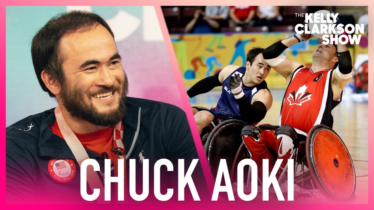 Olympian Chuck Aoki explains murderball to Kelly Clarkson – NBC Bay Area