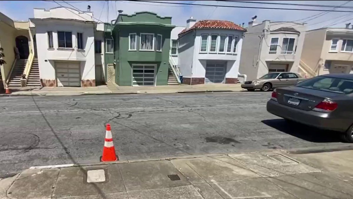 Using cones to claim parking spots in San Francisco – NBC Bay Area