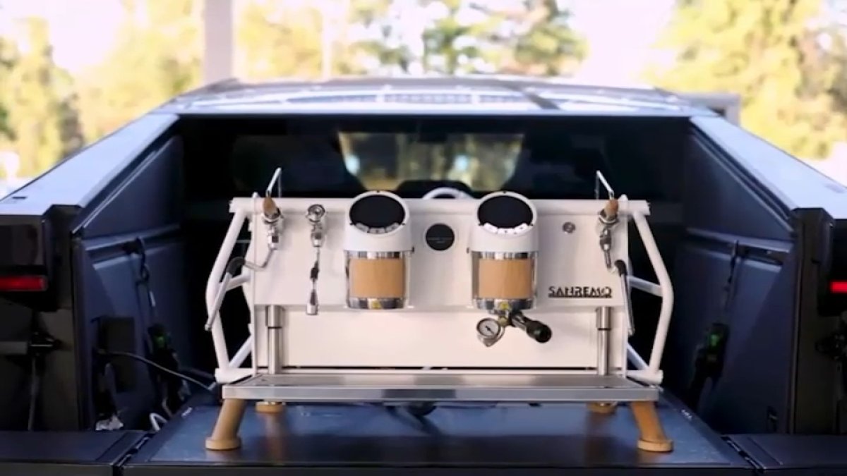 South Bay techies launch Tesla Cybertruck-powered coffee shop – NBC Bay ...