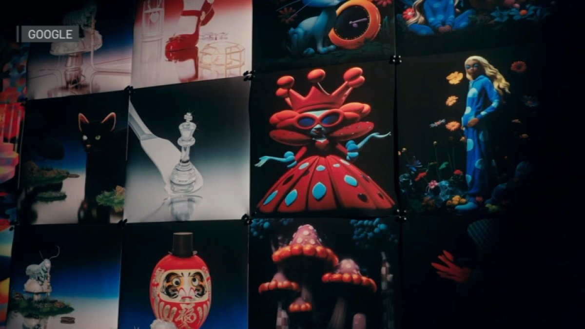 Google Infinite Wonderland feature blends art with AI – NBC Bay Area