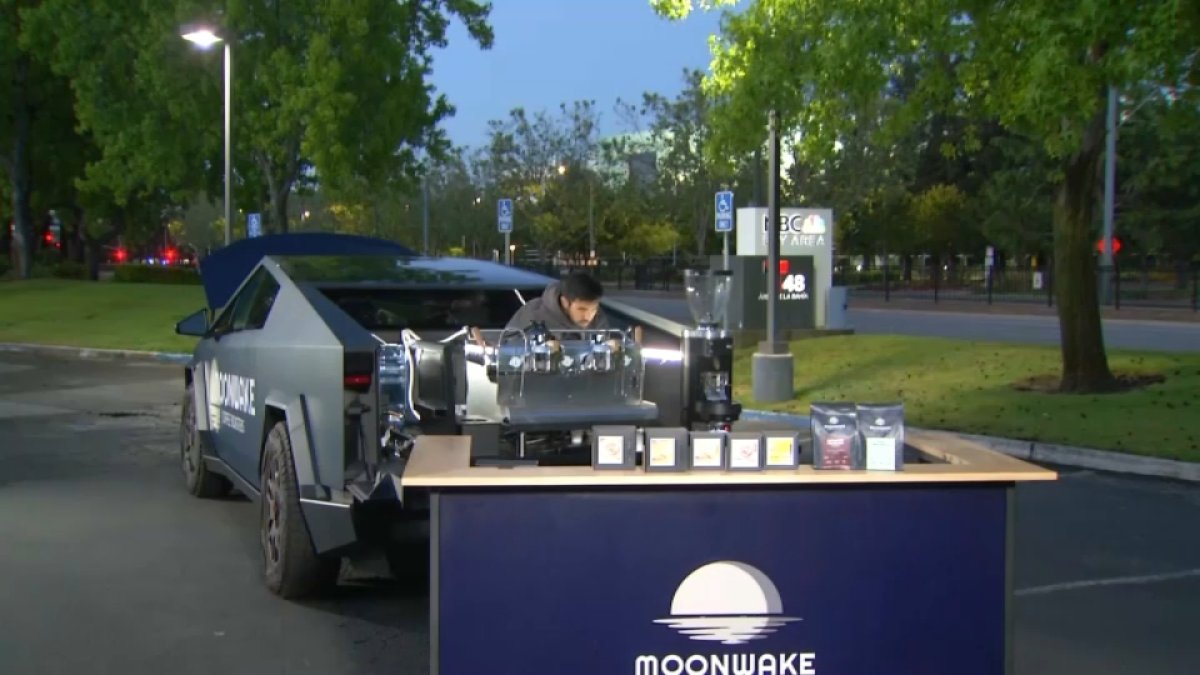 South Bay techies launch Tesla Cybertruck-powered coffee shop – NBC Bay ...