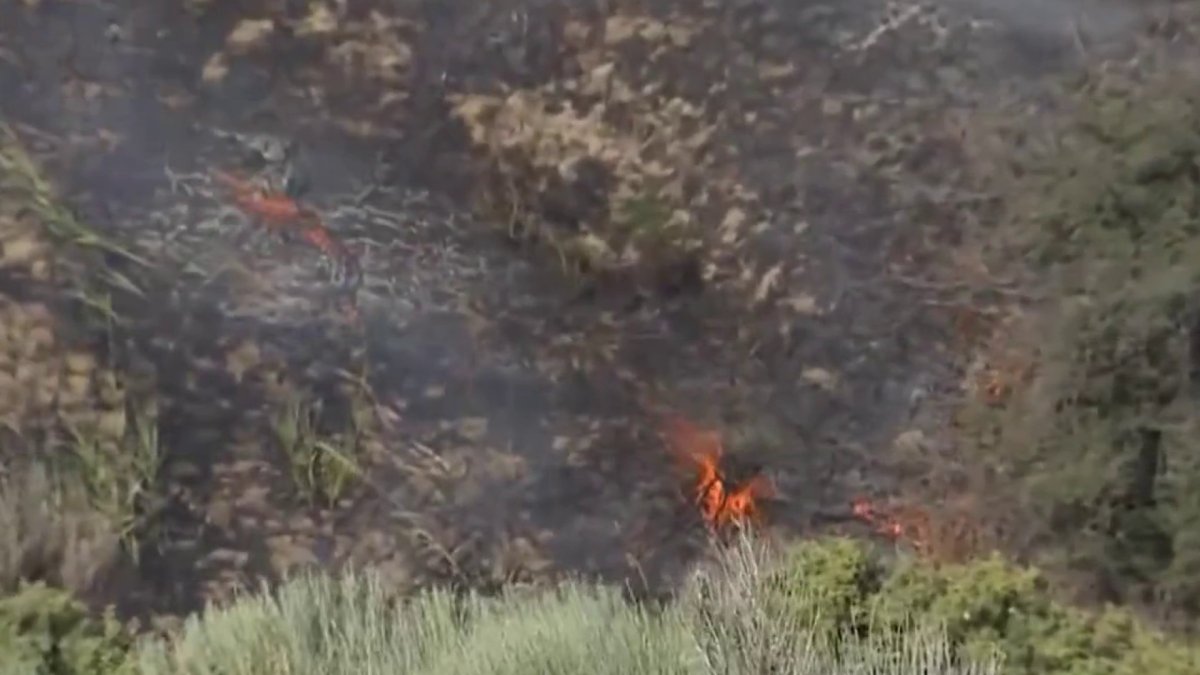 Wildfire North Of Los Angeles Forces Evacuations Nbc Bay Area