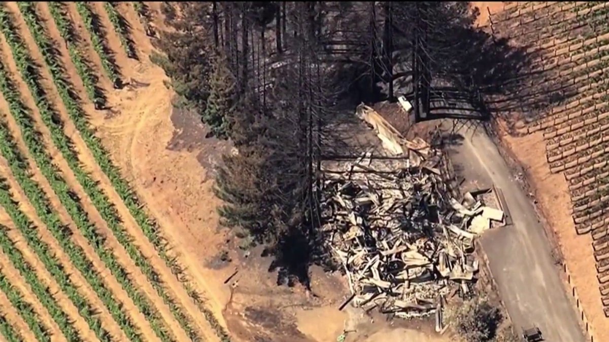 2 structures destroyed as Point Fire in Sonoma County burns roughly ...