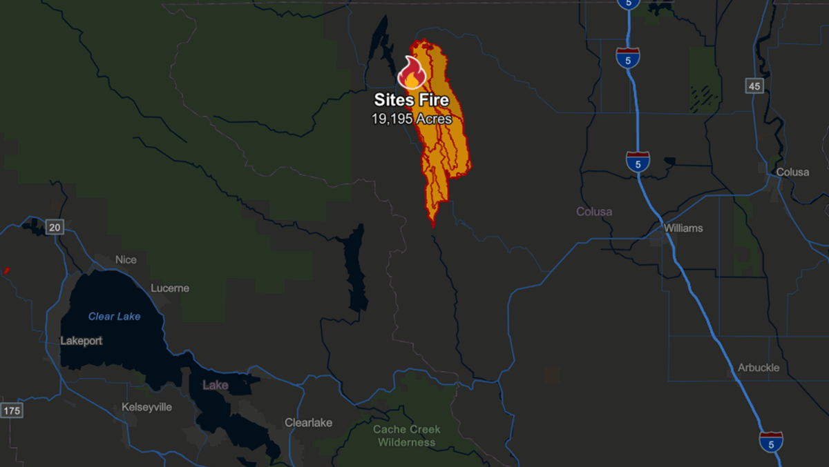 Northern California Wildfire Remains Largest In State At 19 000 Acres northern-california-wildfire-remains-largest-in-state-at-19-000-acres