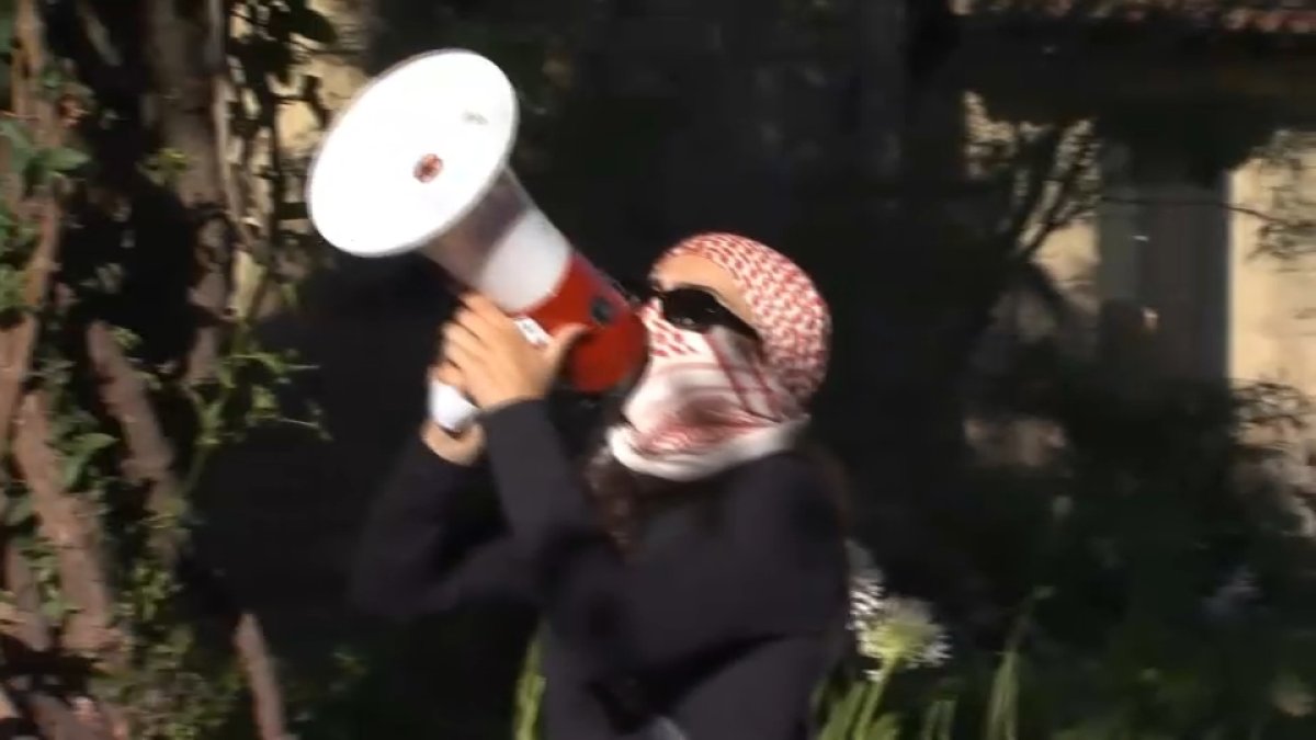 12 detained after protesters barricade inside Stanford president’s ...