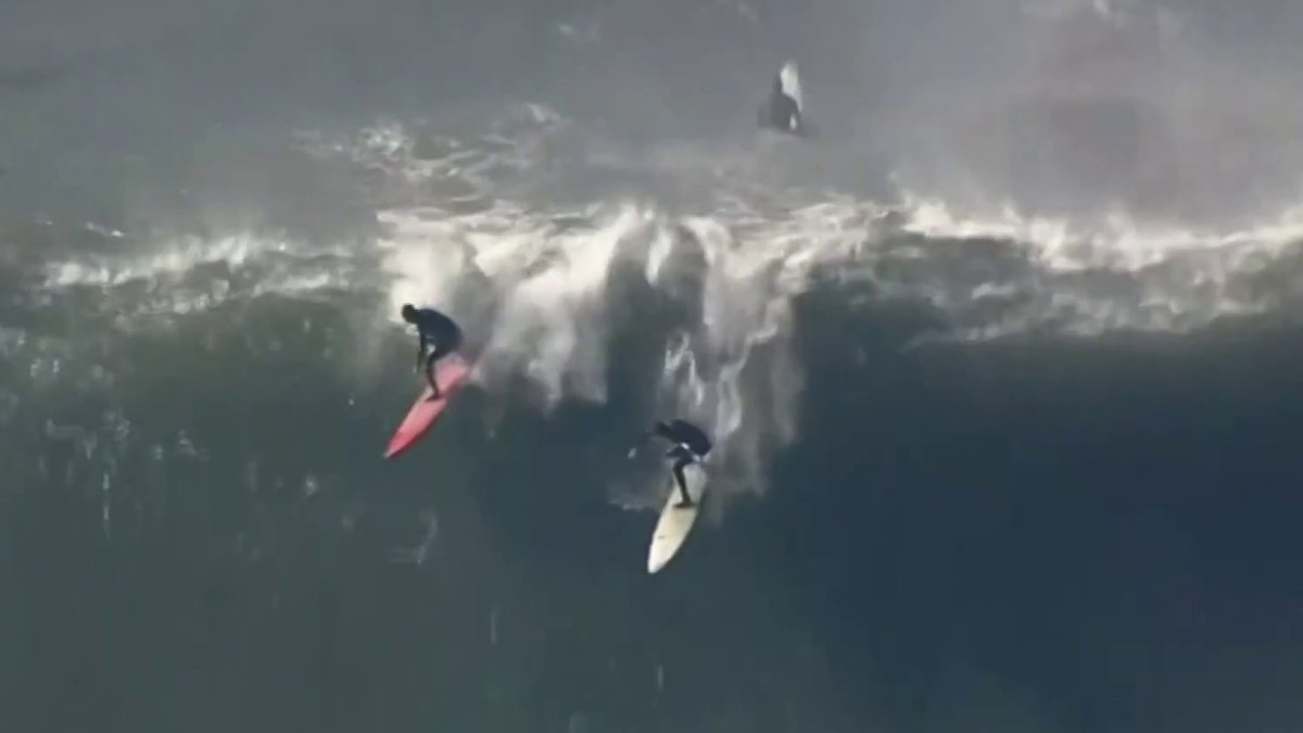 Kahuna Kupuna surf contest takes place in Pacifica – NBC Bay Area