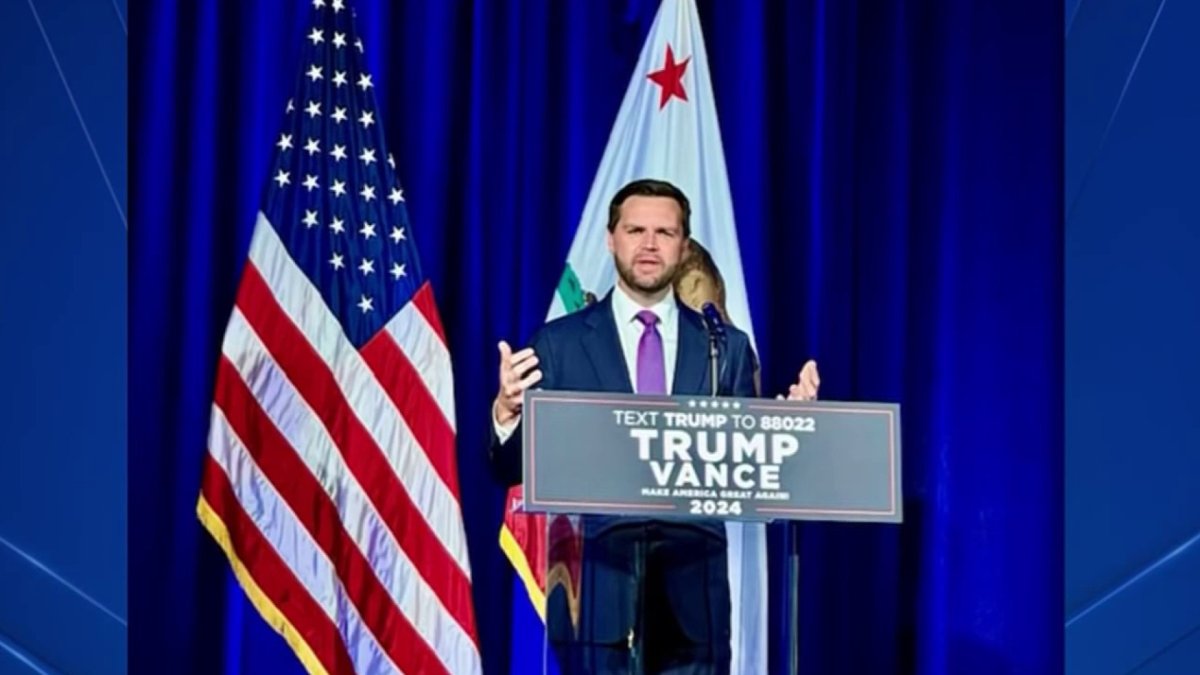 Republican vice presidential candidate JD Vance visits Silicon Valley ...