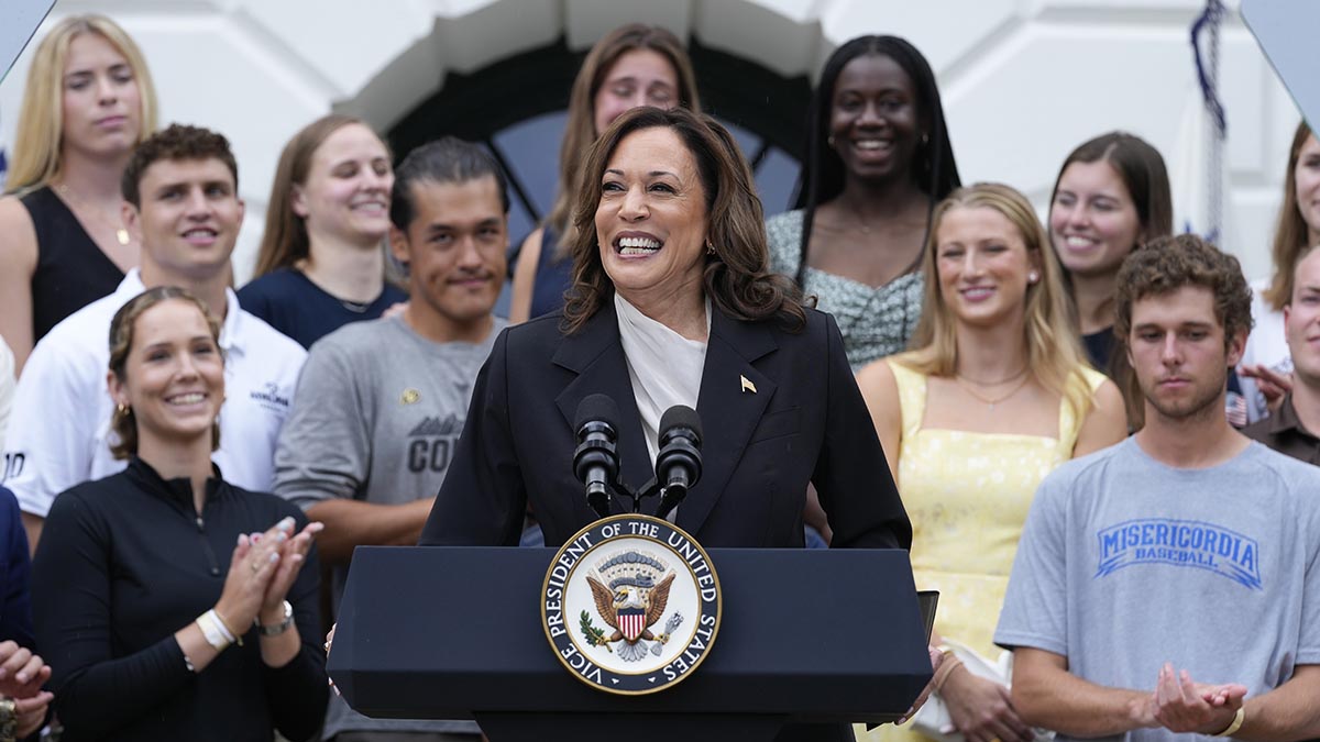 Majority of pledged Democratic delegates endorse Harris on first full ...