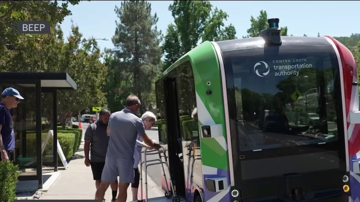 Driverless shuttle service expands in Contra Costa County – NBC Bay Area