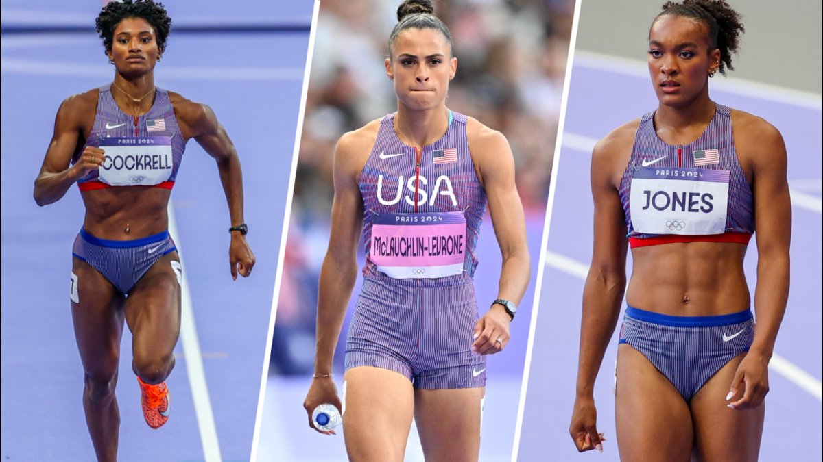 Watch Sydney McLaughlin-Levrone, Anna Cockrell, and Jasmine Jones advance to 400m hurdles final ...