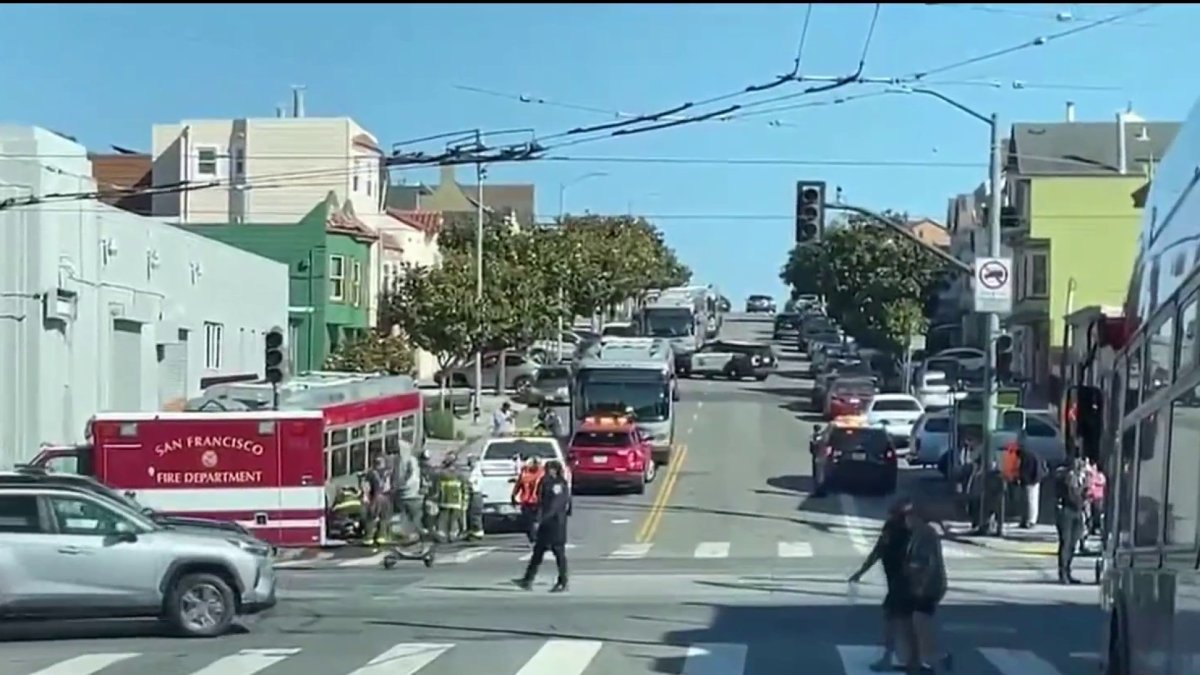 2 Muni buses collide in San Francisco – NBC Bay Area