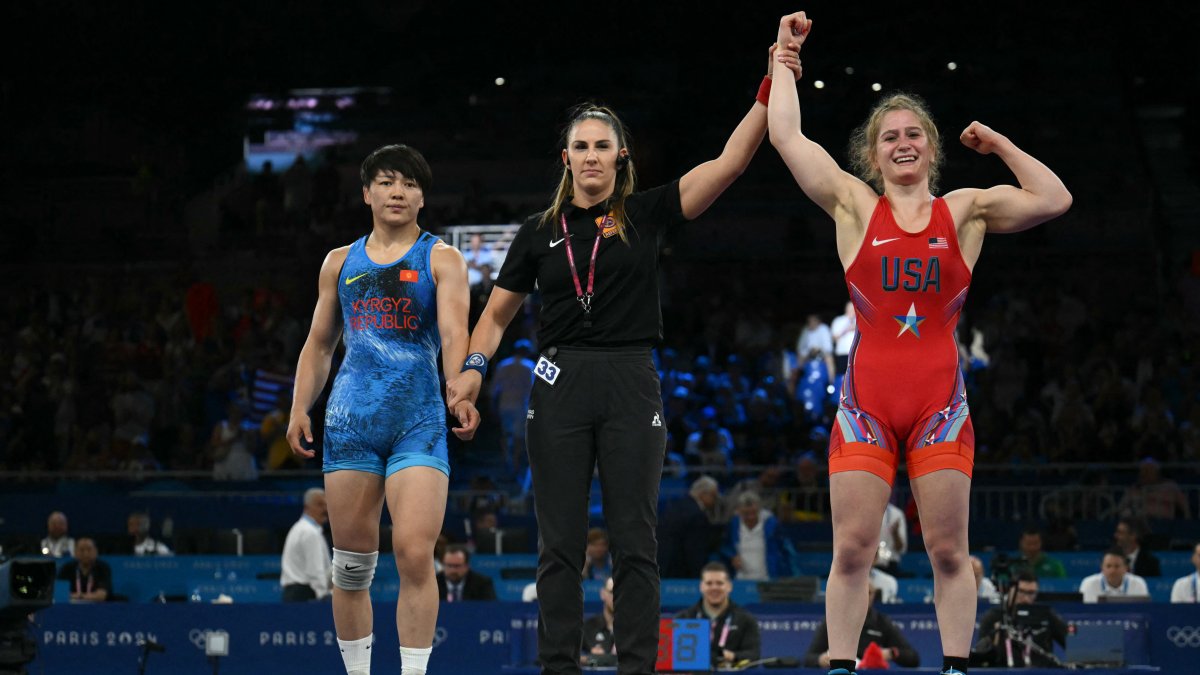 Amit Elor Wins Gold In Wrestling At Paris Olympics Nbc Bay Area
