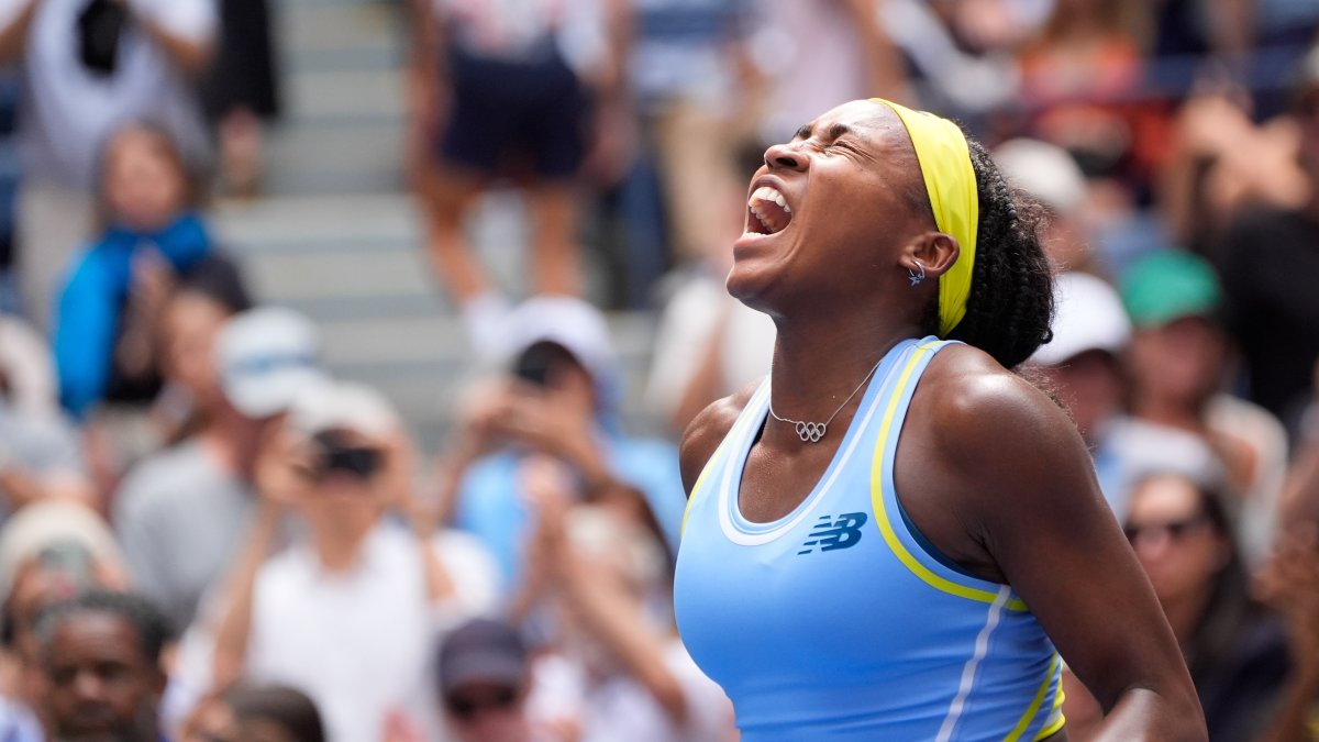 Coco Gauff keeps her US Open title defense alive by coming back to beat Elina Svitolina – NBC ...