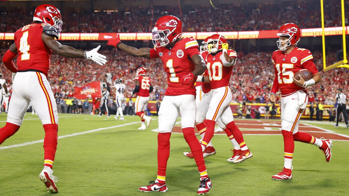 How fast is Xavier Worthy? Meet the Chiefs’ rookie speedster – NBC Bay Area