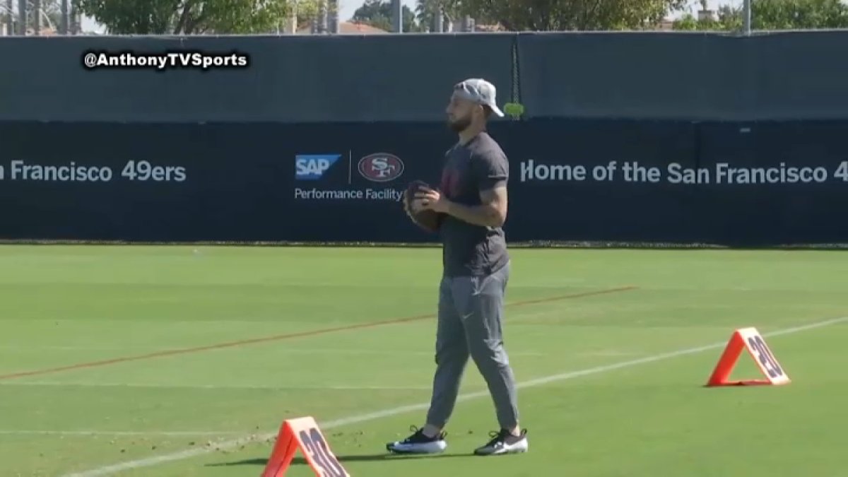 Ricky Pearsall watches 49ers practice 5 days after shooting – NBC Bay Area