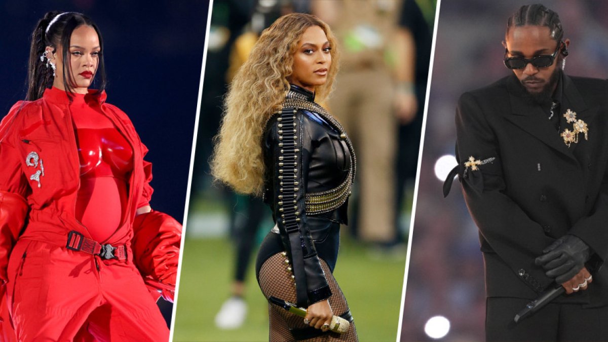 Halftime Performers By Year Halftime Performers By Year