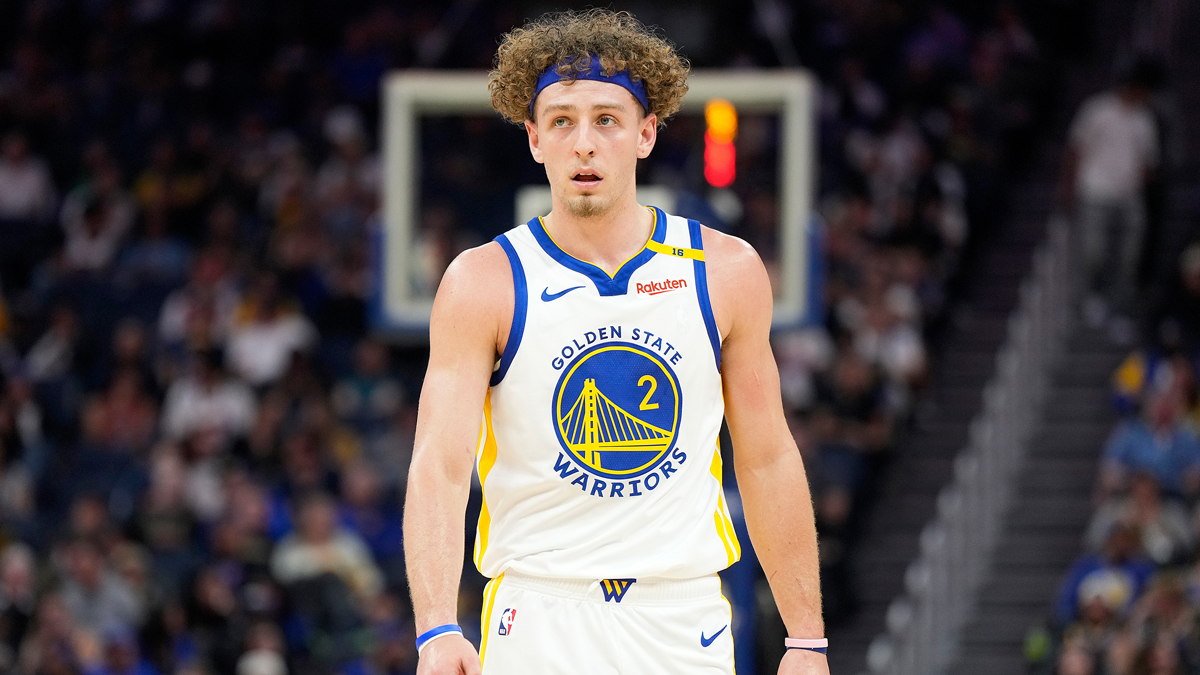 Brandin Podziemski out for Warriors vs. Nets game with back injury ...