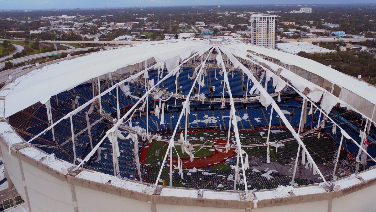 Tropicana Field can be fixed for $55M in time for 2026: Report – NBC ...