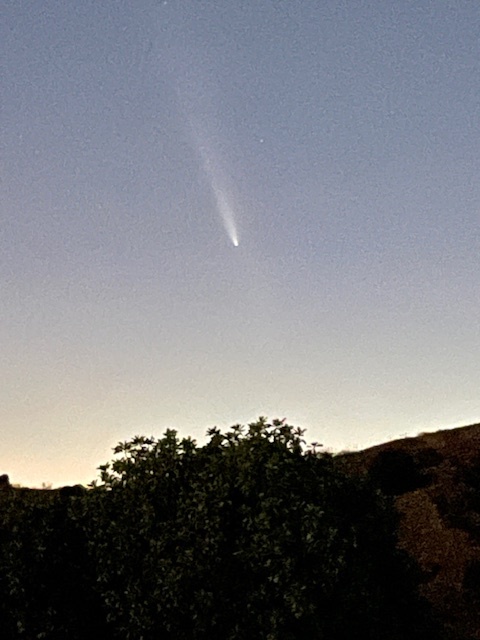Comet Tsuchinshan-Atlas as seen from the Bay Area – NBC Bay Area