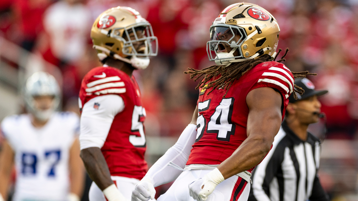 49ers star Fred Warner vows to join tight ends with linebacker holiday ...