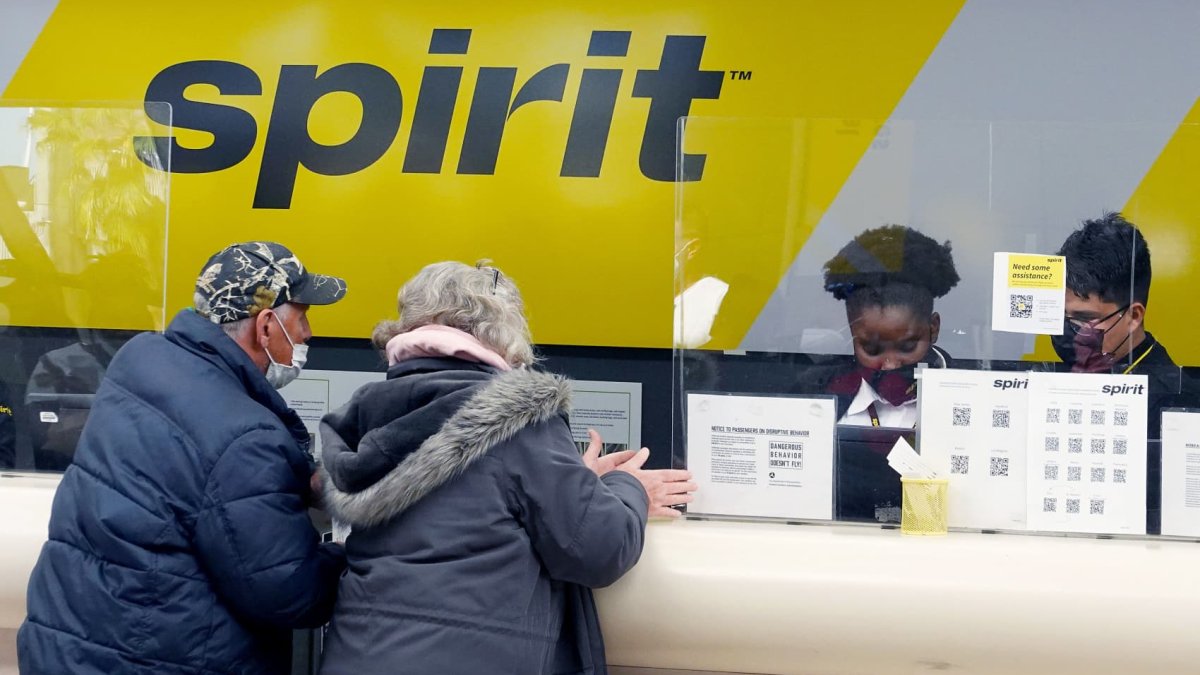 Spirit Airlines files for bankruptcy protection – NBC Bay Area