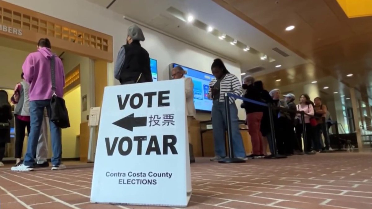 Contra Costa County opens early voting centers ahead of Election Day – NBC Bay Area