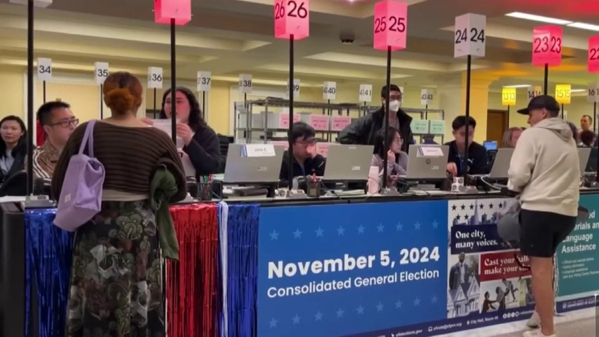 Bay Area residents cast ballots two days ahead of Election Day – NBC ...