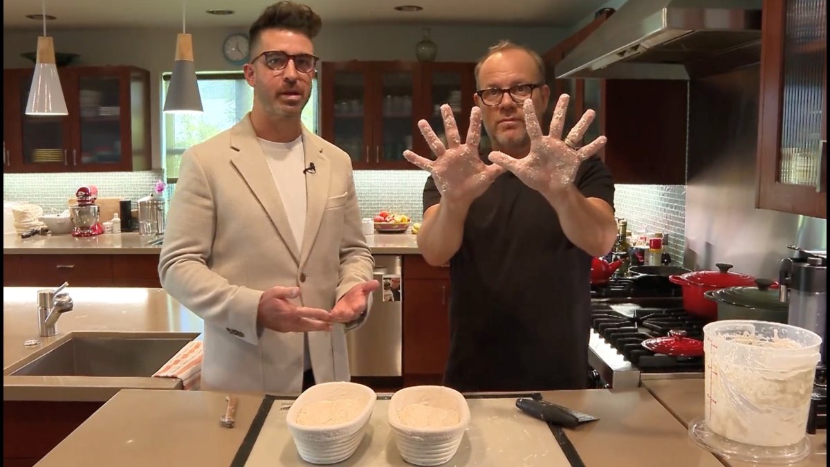 At Home with Tom Papa: Comedian talks new special & shares sourdough ...