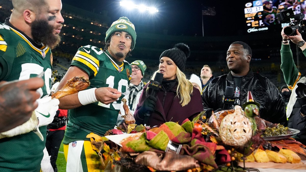 Packers take down Dolphins in primetime Thanksgiving matchup – NBC Bay Area
