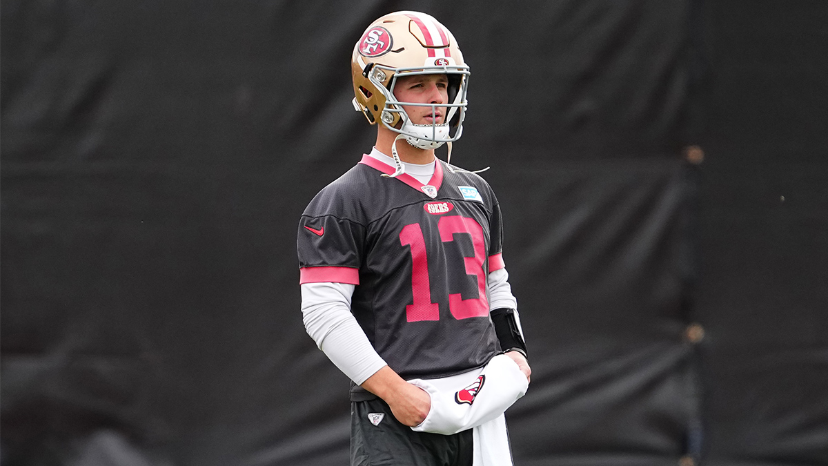 49ers vs. Bills practice report: Brock Purdy limited; Nick Bosa sits ...