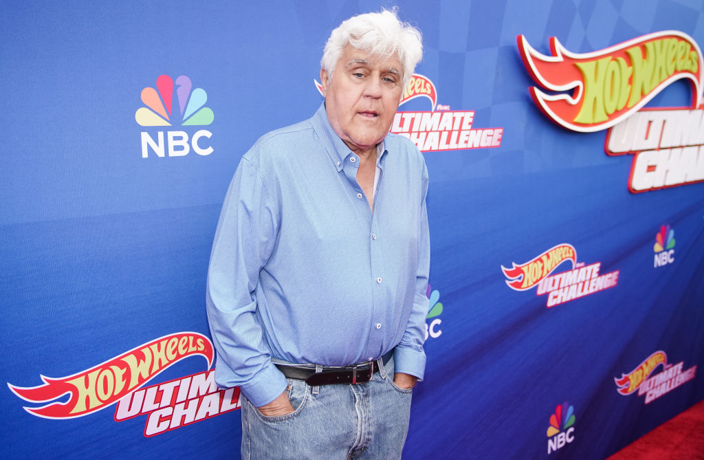 Jay Leno suffers broken wrist, eye injury after 60 feet fall down hill ...