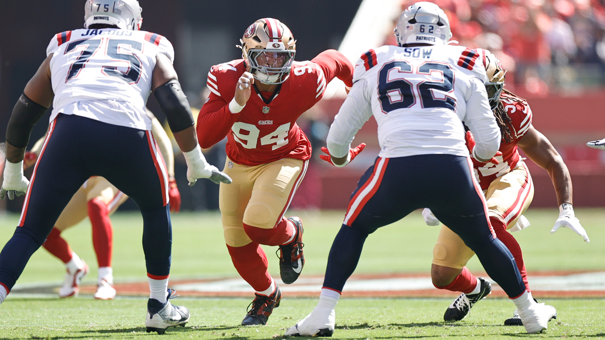 49ers open Yetur Gross-Matos’ practice window ahead of Week 10 game ...