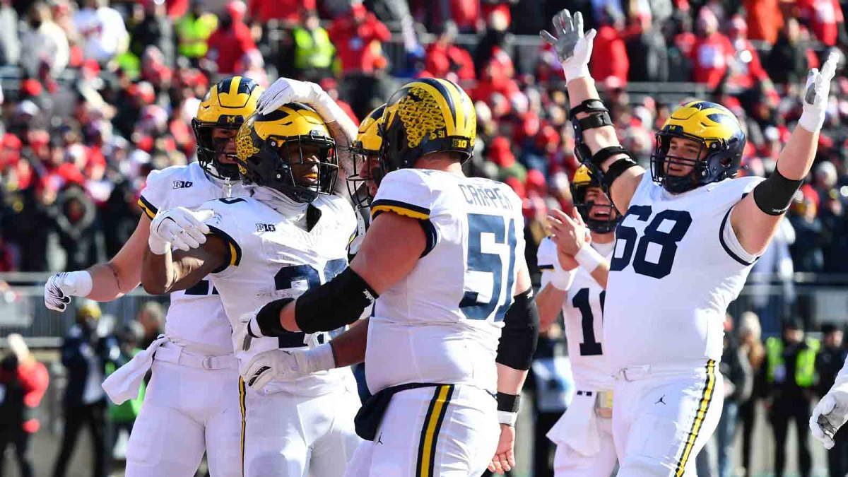 Michigan upsets Ohio State 13-10, sets off postgame skirmish – NBC Bay Area