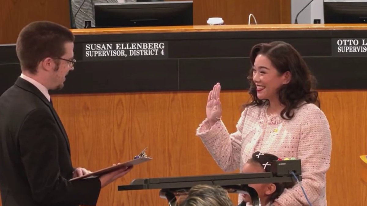 Betty Duong sworn in as Santa Clara County supervisor – NBC Bay Area