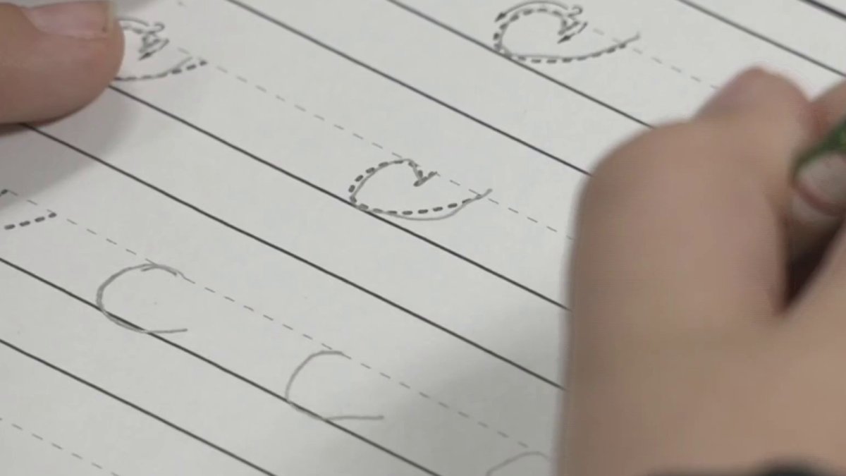 Cursive may boost a child’s brain development, experts say – NBC Bay Area