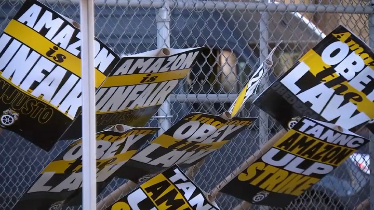 Amazon workers on strike at multiple delivery hubs – NBC Bay Area