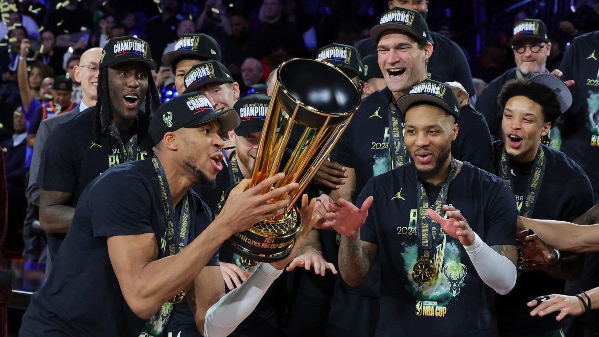 Bucks rout Thunder 97-81 to win NBA Cup championship – NBC Bay Area