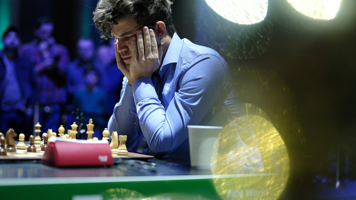Five-time World Chess champion quits event after refusing to change out ...
