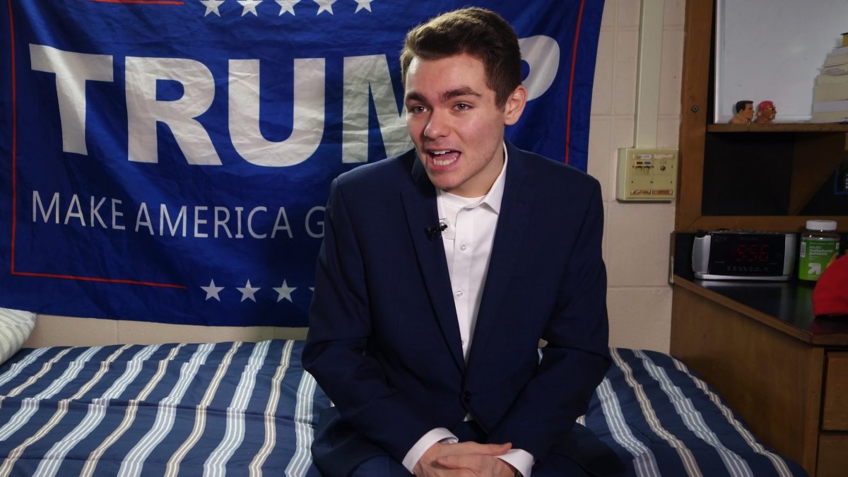 Nick Fuentes faces battery charge after confrontation at Illinois home ...