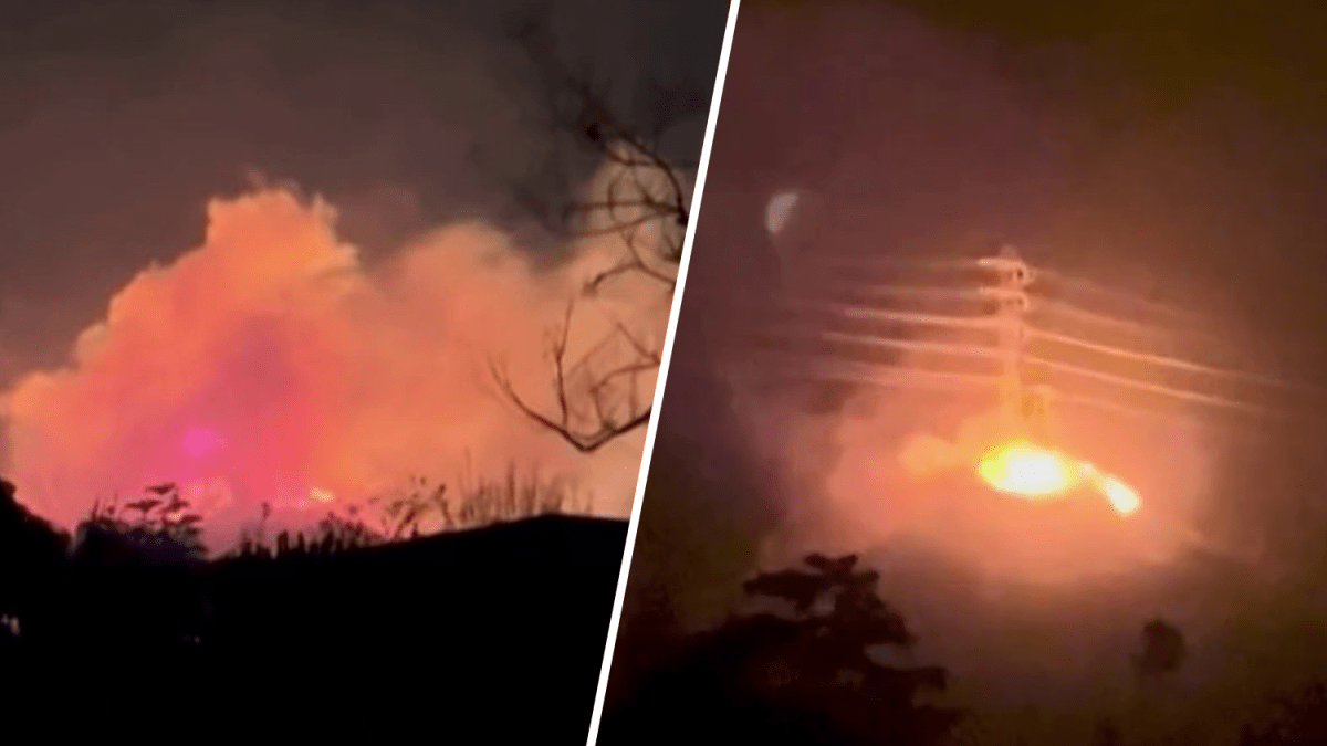 Watch: Video shows harrowing escape from Eaton Fire – NBC Bay Area
