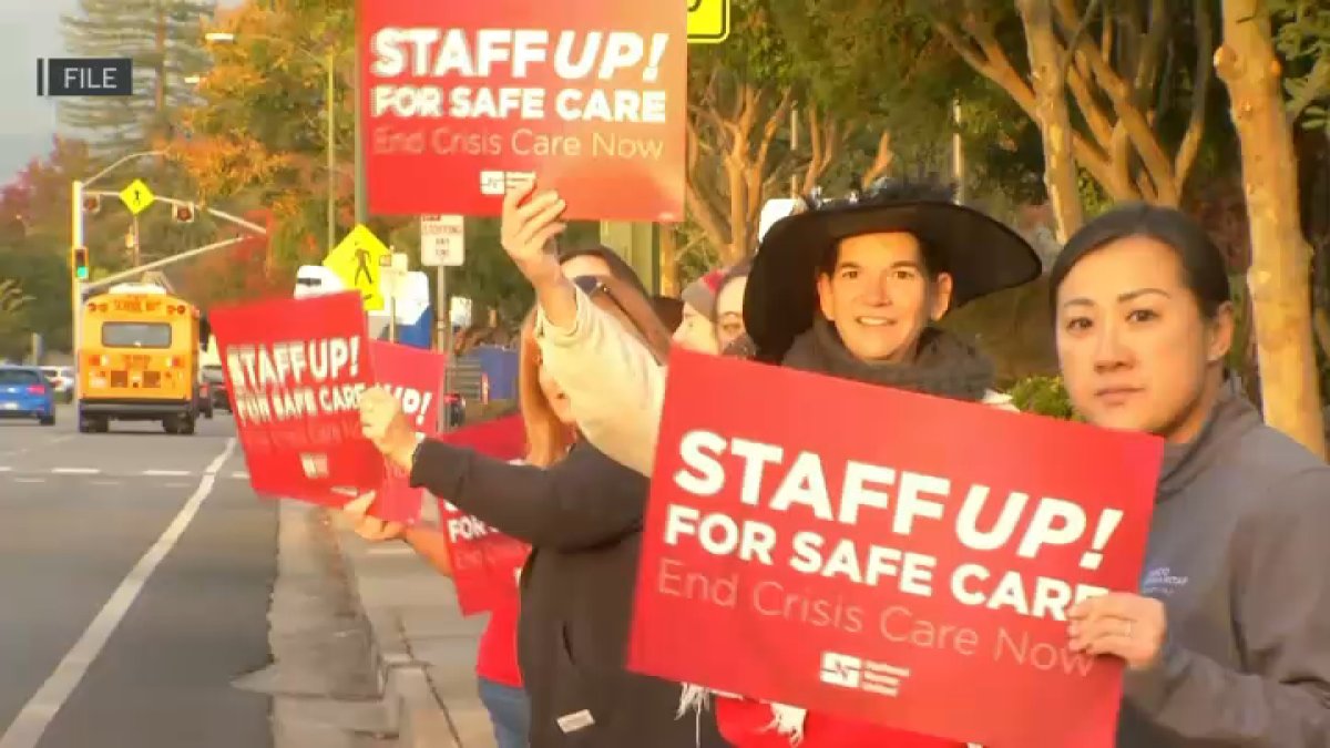 Thousands of nurses protest outside Bay Area hospitals – NBC Bay Area