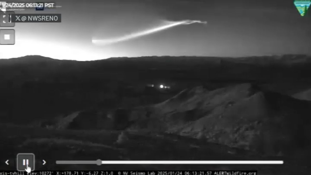 SpaceX launch creates glow across early morning California sky – NBC ...