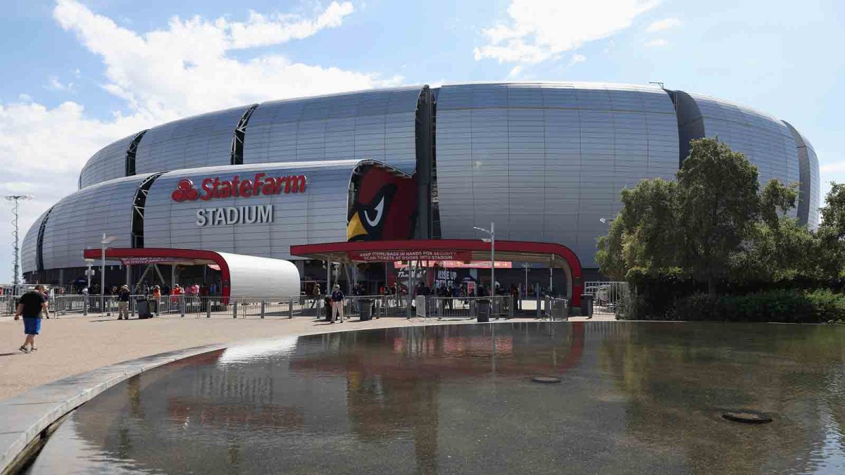 Rams unveil turf at State Farm Stadium for Wild Card game – NBC Bay Area