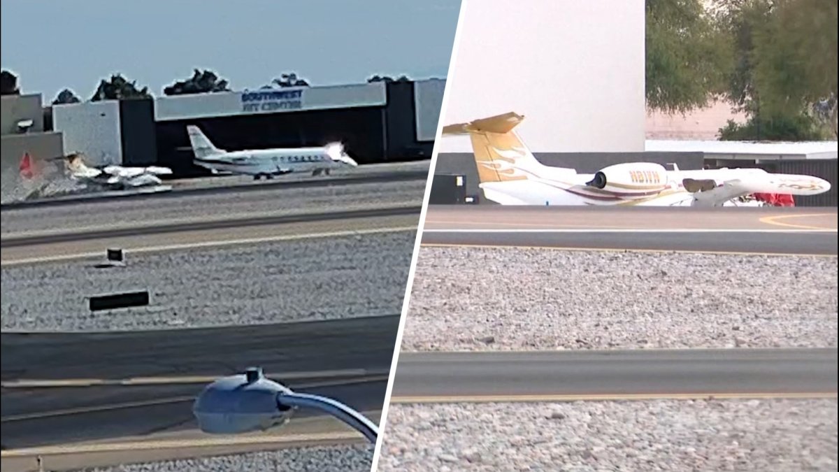One person dies after private jets collide on runway in Arizona airport ...