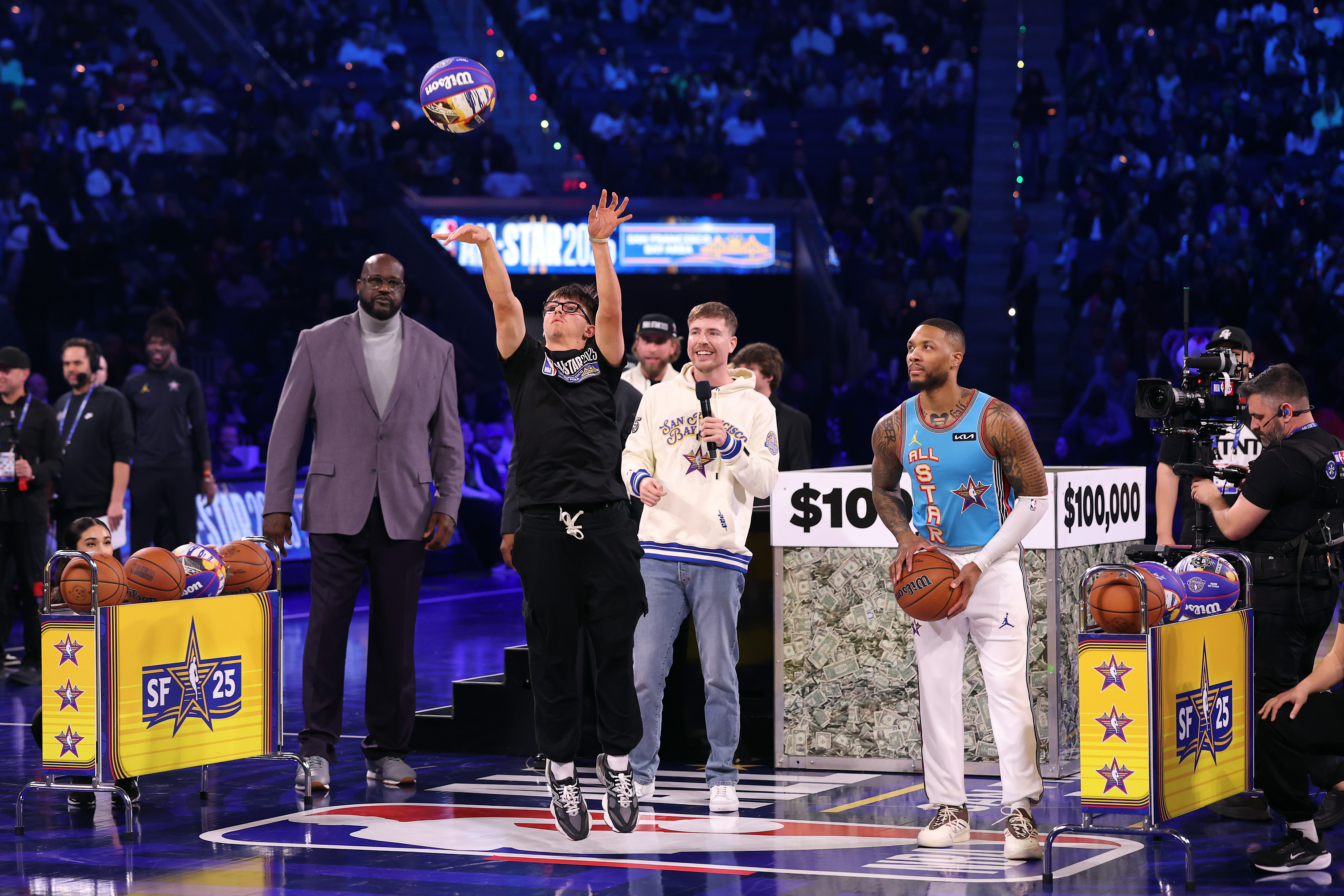 College student beats Damian Lillard in All-Star shooting contest – NBC ...
