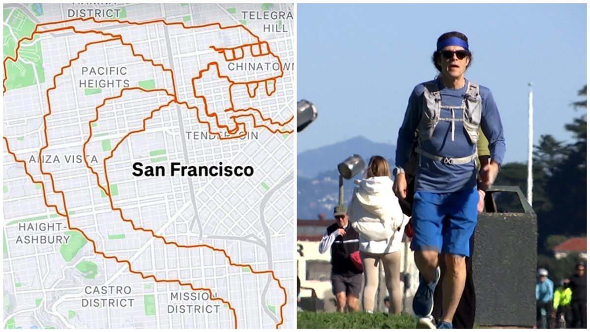 ‘My canvas is San Francisco’: Runner uses GPS to create amazing artwork ...