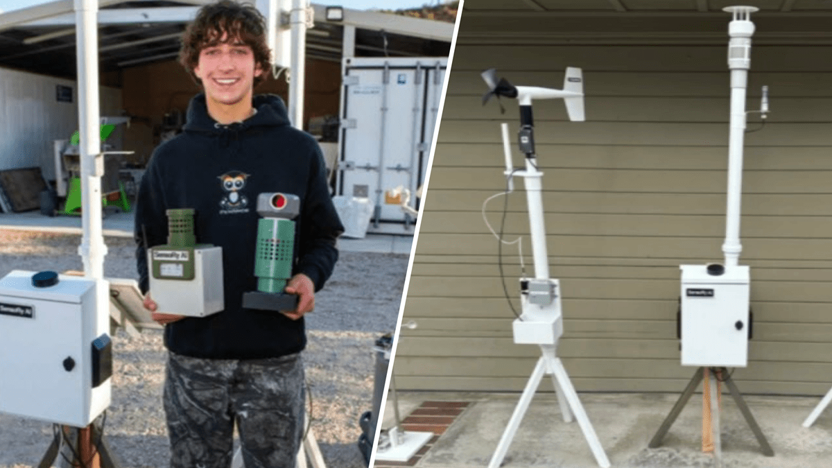 Stanford teen develops AI-powered fire detection network – NBC Bay Area