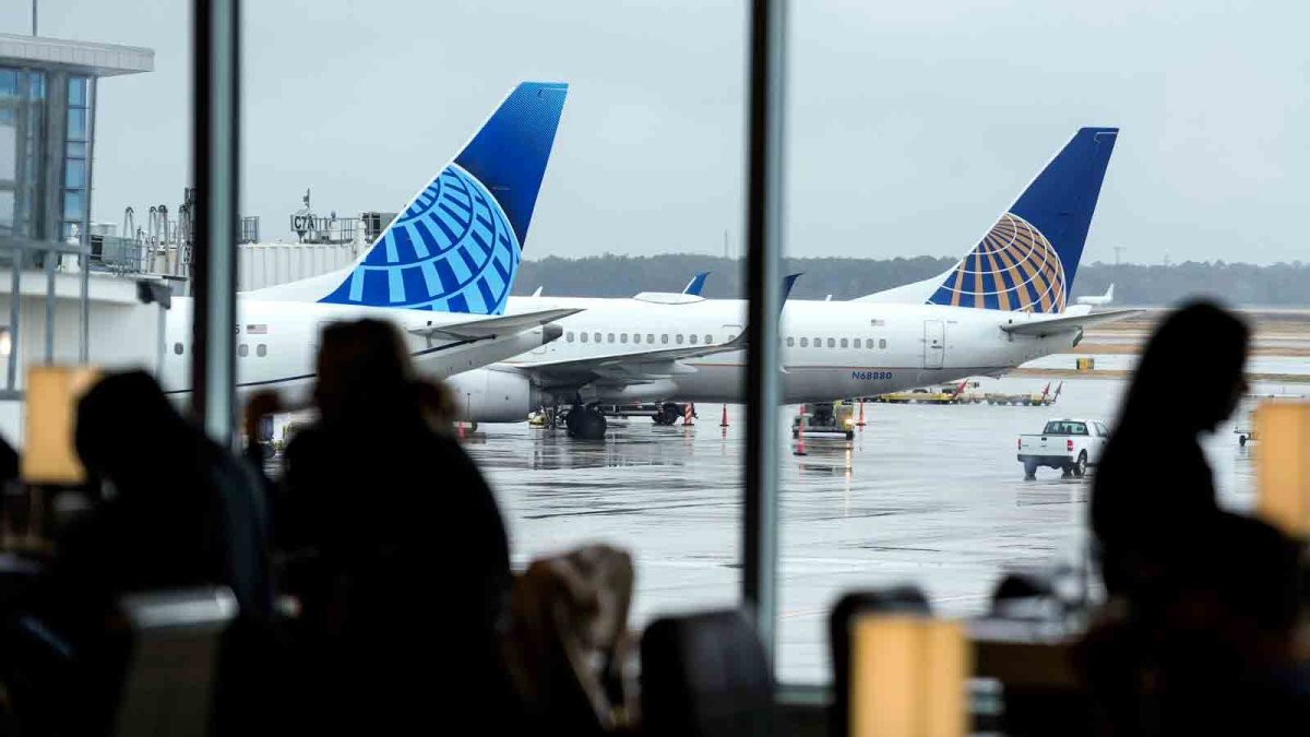 United Airlines flight evacuated during takeoff at Houston airport ...