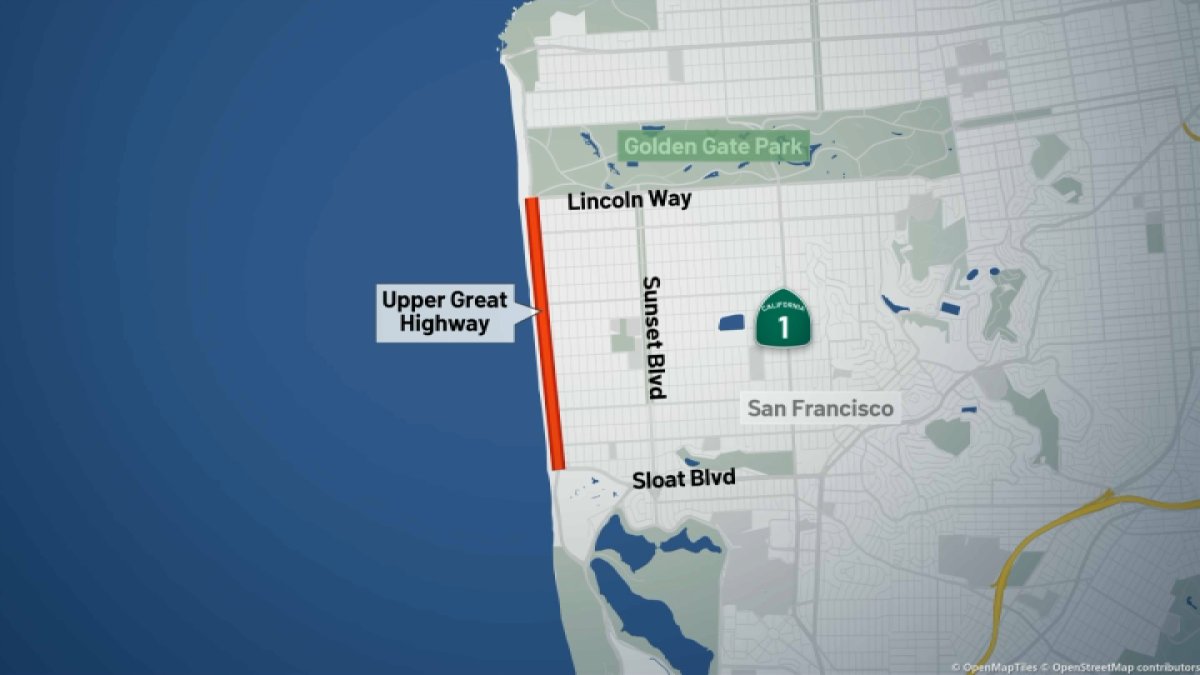 SF’s Upper Great Highway to close to cars for good – NBC Bay Area