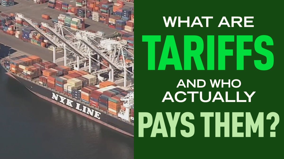 What are tariffs, and who actually pays them? Just One Question! – NBC ...